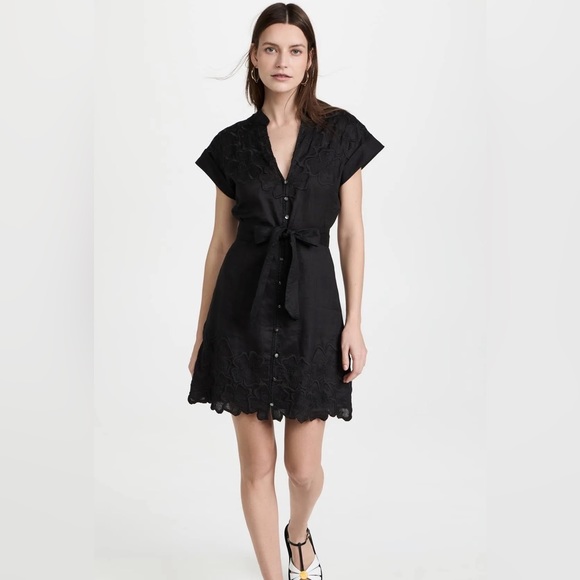 Veronica Beard | Dresses | Veronica Beard Archie Embroidered Button ...